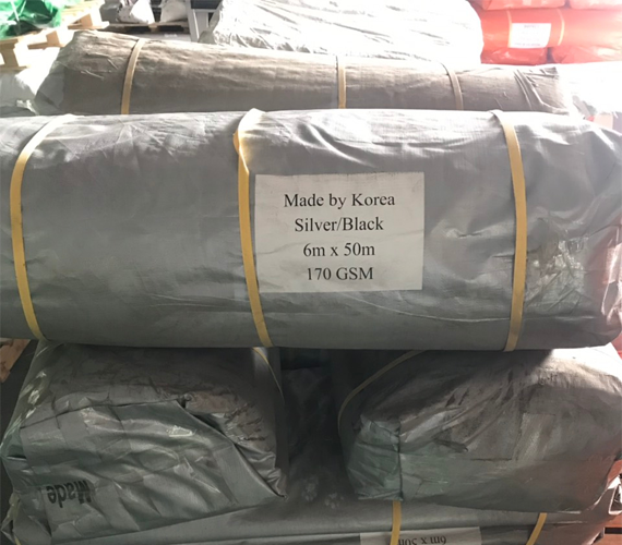 BẠT NHỰA XÁM ĐEN